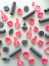 Vee Clay Design Polymer Clay Earrings, Clay Cutters, Tools & Textures